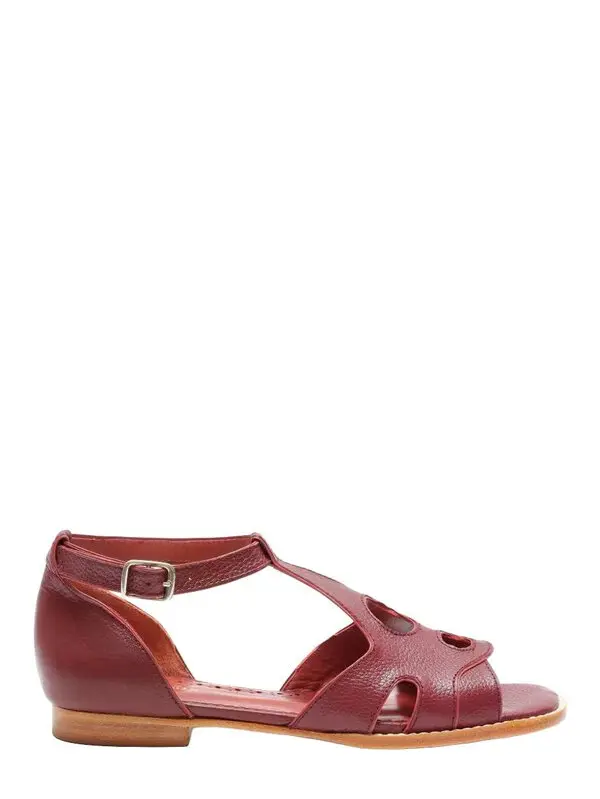 STUDIO CHOFAKIAN Cervo Port Sandals - Red