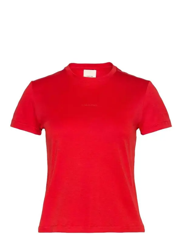 Calvin Klein Logo T-shirt - Red