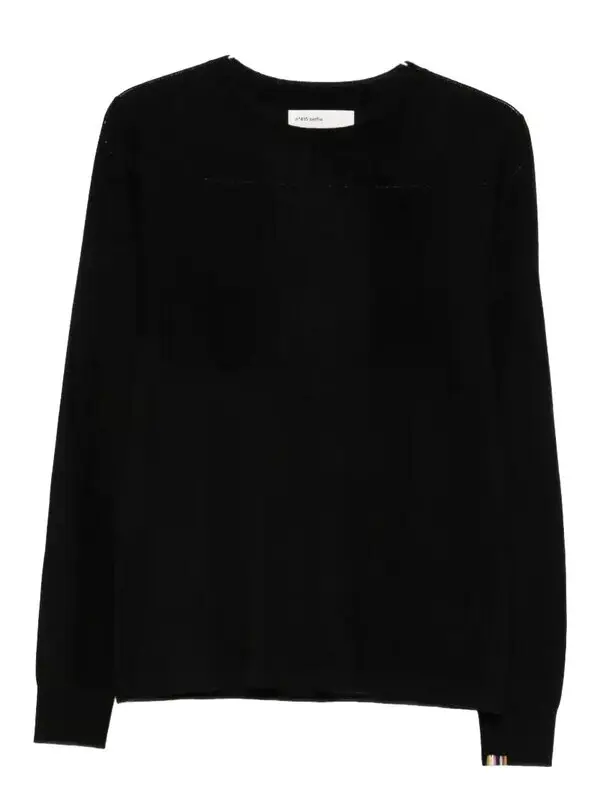 EXTREME CASHMERE X Nº415 Selfie Sweater - Black