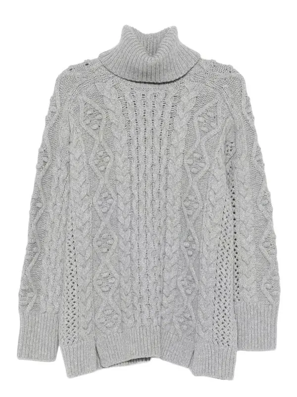 Loulou De Saison Anar Turtleneck Sweater - Grey