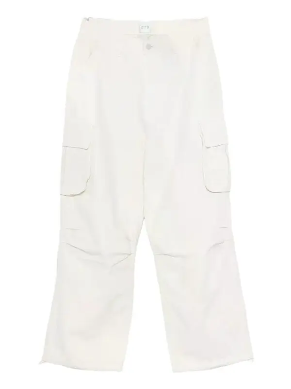 ARTE ANTWERP Straight Trousers - Neutrals