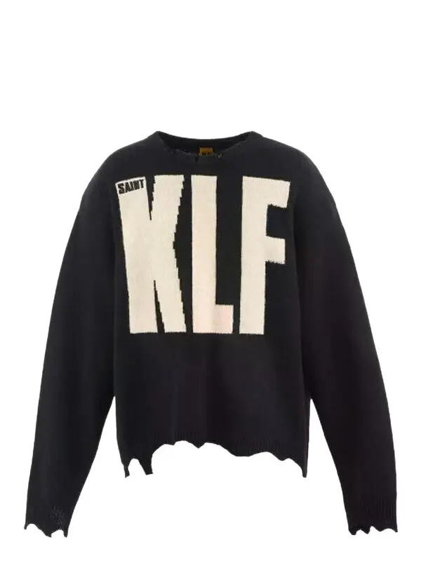 SAINT MXXXXXX Crew-neck Sweater - Black