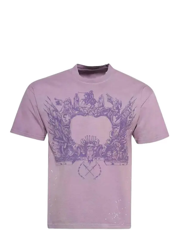 WARREN LOTAS Graphic Fanfare T-shirt - Purple