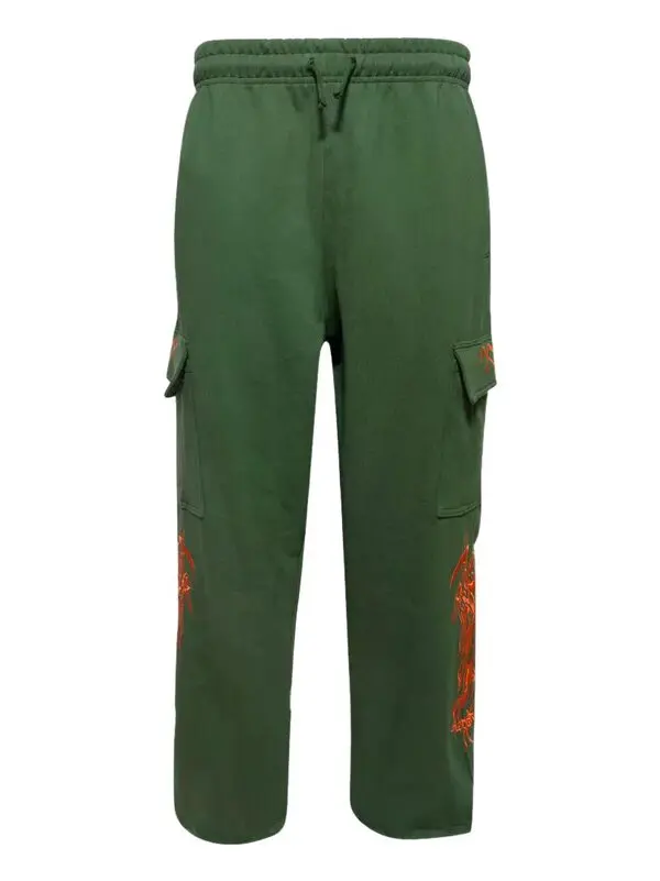 WARREN LOTAS Sereniy Baggy Track Pants - Green