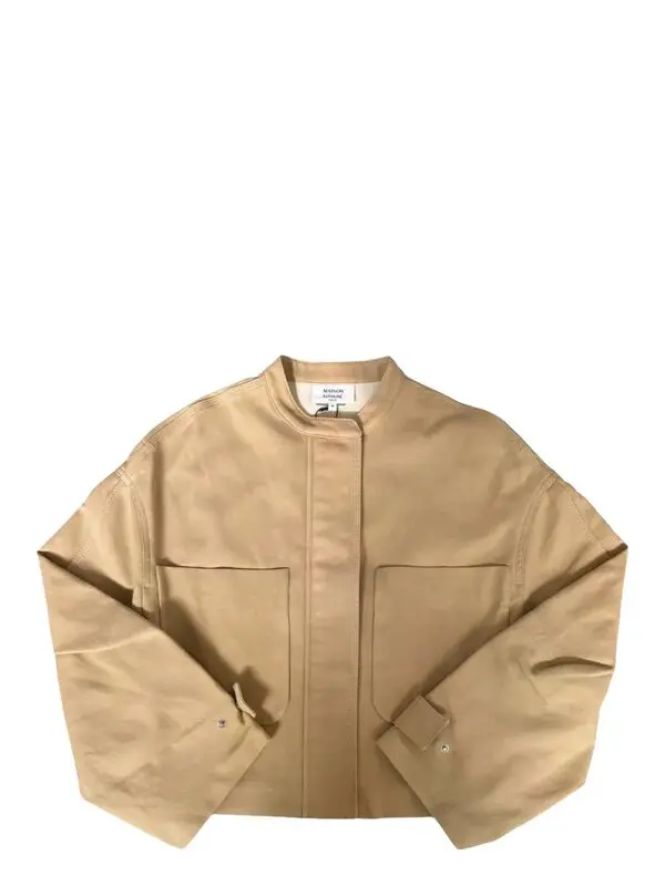 Maison Kitsuné Pocket-detailed Cotton Jacket - Neutrals