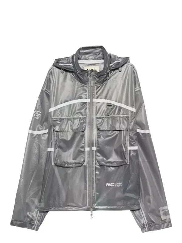 RC OUTDOOR SUPPLY Owens Shell Hooded Jacket - Grey