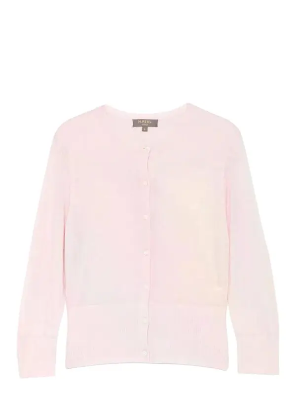 N.peal Darcie Cropped Cardigan - Pink