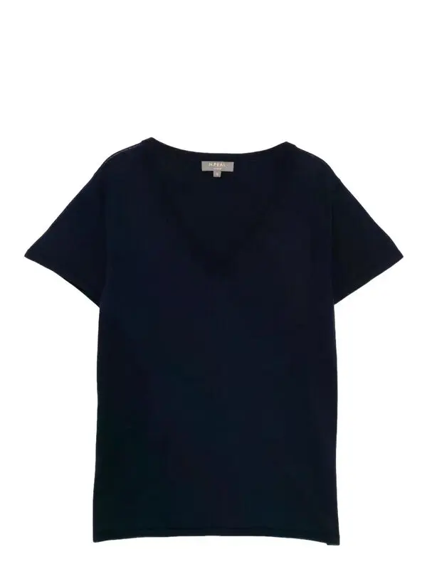 N.peal Selene V-neck Top - Blue