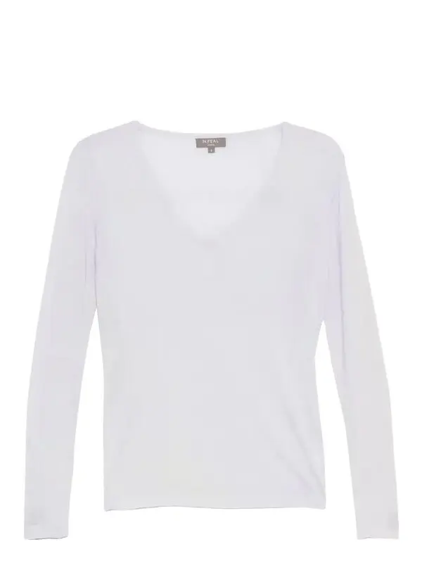 N.peal Imogen Long-sleeve T-shirt - Purple