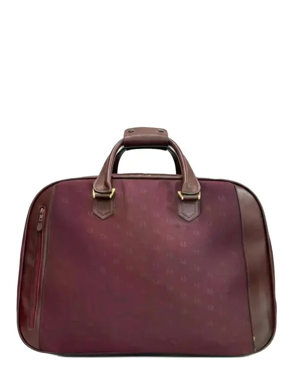 Dior 1990s Monogram Briefcase - Purple