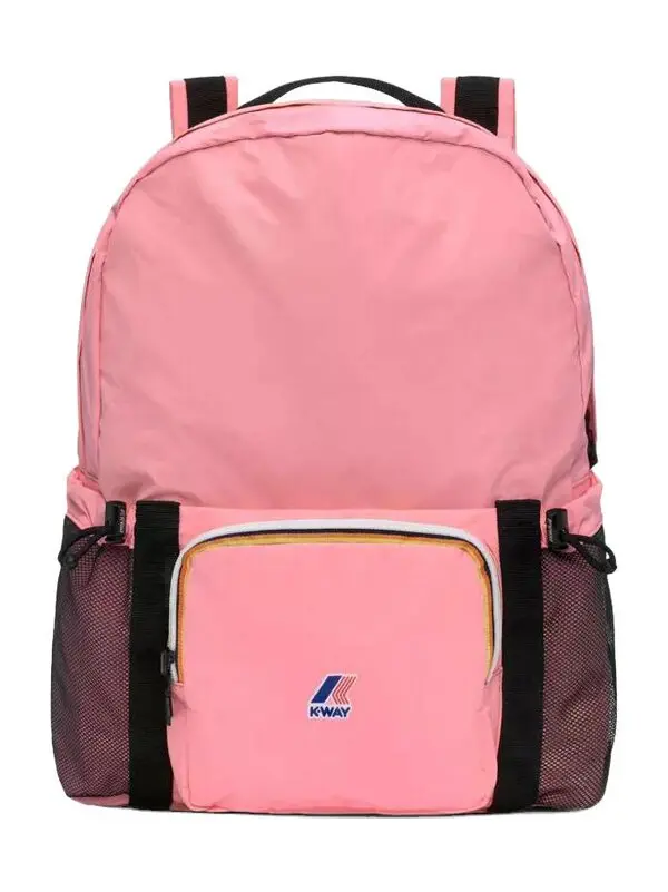 K-WAY Zip Pocket Backpack - Pink