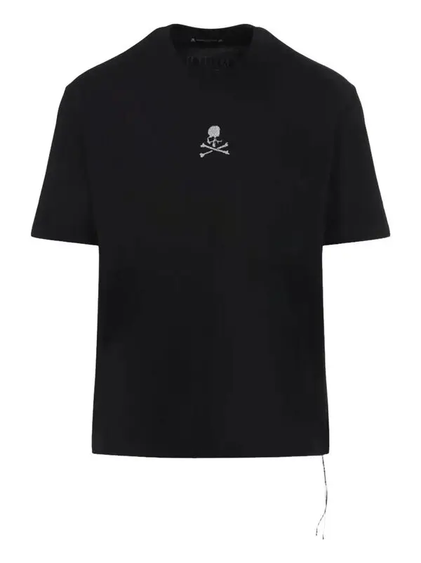 MASTERMIND WORLD Skull Embroidered T-shirt - Black