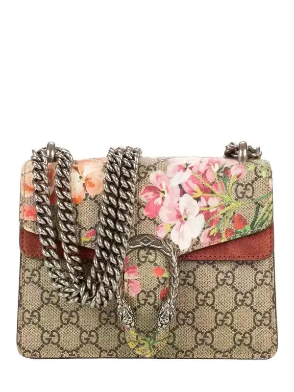Gucci Dionysus Floral-print Shoulder Bag - Neutrals