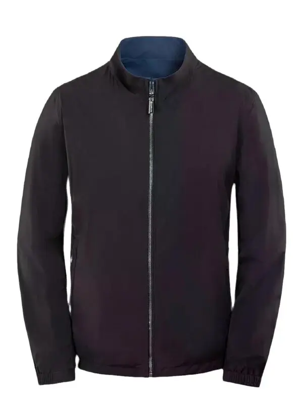 MOORER Reversible Zip Bomber - Blue