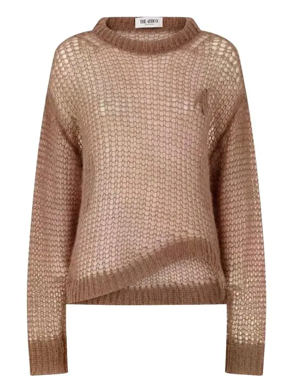 Attico Knit Sweater - Neutrals