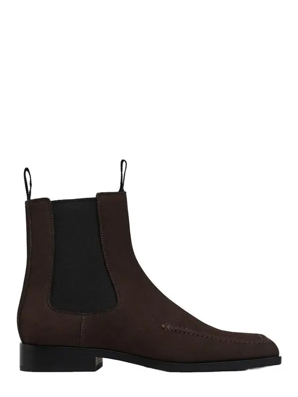 ALAÃA Chelsea Boots - Brown