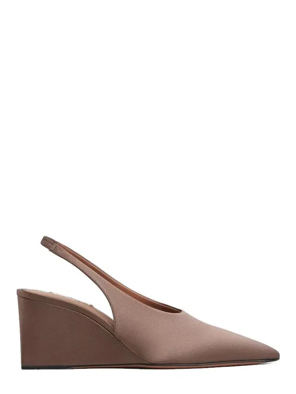 ALAÃA Slingback With A 75mm Heel - Pink