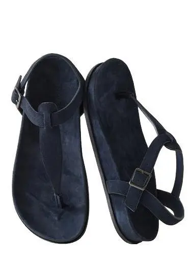 HAVEN WELL WITHIN Suede Thong Sandals - Nightfall