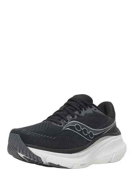 Saucony Guide 19 Running Shoe - Black/silver