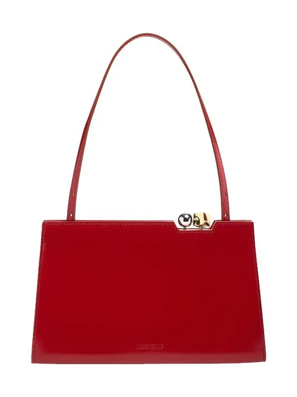 Jacquemus La Pochette Salon Leather Handbag - Red 470
