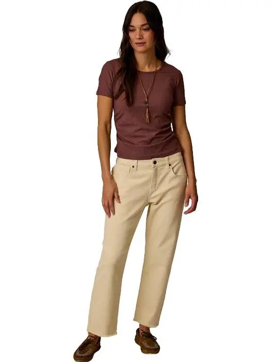 Carve Designs Vega Rib Tee 2.0 - Coco