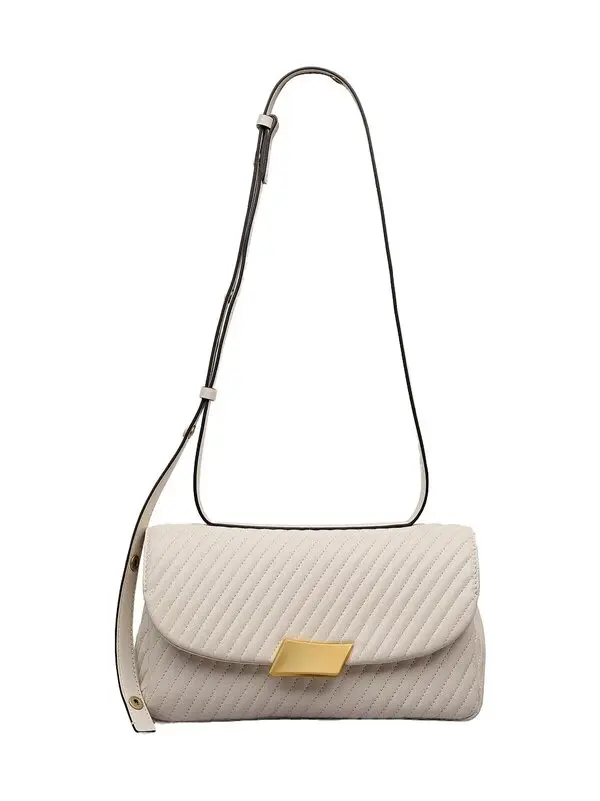 RADLEY The Belsize Quilt Flapover Crossbody Bag - Salt
