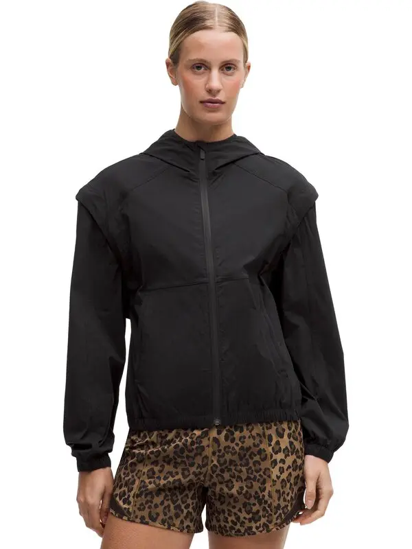 Lululemon Transformable Windbreaker - Black/black