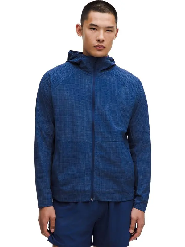 Lululemon Pace Breaker Ripstop Jacket - Clubhouse Blue/polo Pastel