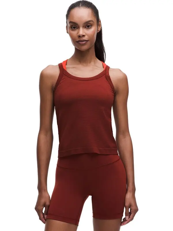 Lululemon Swiftly Cami Tank Top - Cranberry Charm/cranberry Charm