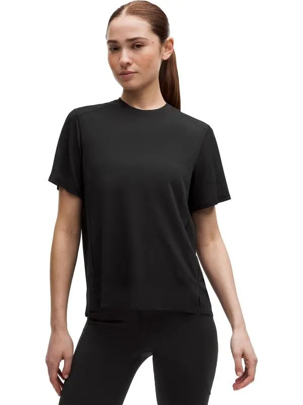 Lululemon Fast And Free Short-sleeve Shirt - Black