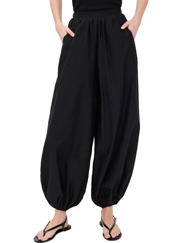 JAMIE HALLER The Balloon Pants - Black