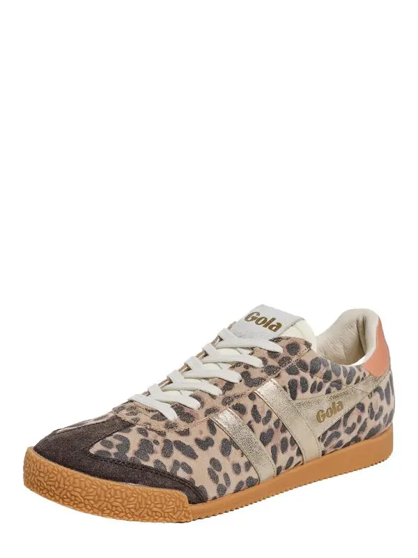 Gola Elan Safari Sneakers - Leopard/mocha/gold/terracotta