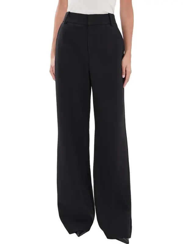 FAVORITE DAUGHTER The Jones Wide Leg Pants - Black