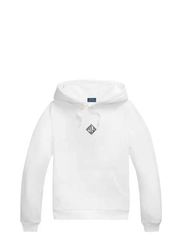 Polo Ralph Lauren Logo Hooded Sweatshirt - White