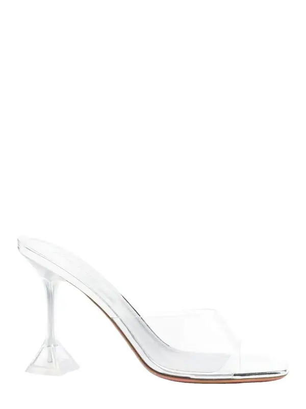 Amina Muaddi Lupita Open-toe Pumps - White