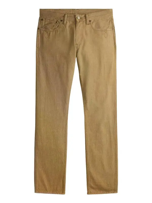 Ralph Lauren Cotton Trousers - Brown