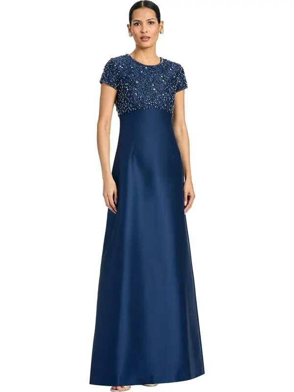 Sachin & Babi Embellished Amsterdam Gown - Night Sky