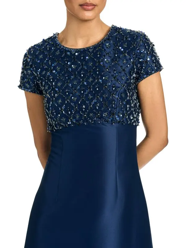Sachin & Babi Embellished Amsterdam Gown - Night Sky