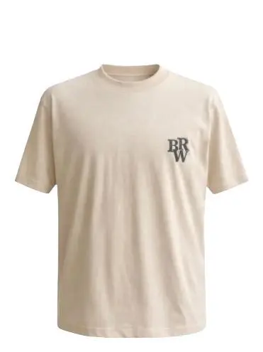 BARROW S6bwuath103 Jersey T-shirt - Sand