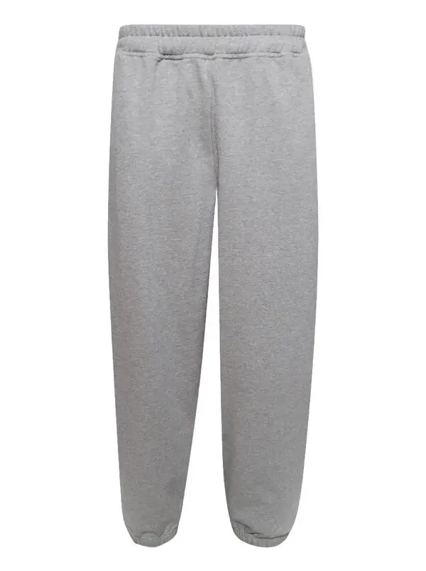 Vetements Biker Cross Logo Sweatpants Grey Melange - Gray