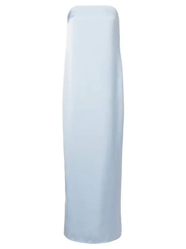ROTATE BY BIRGER CHRISTENSEN Satin Gown - Blue