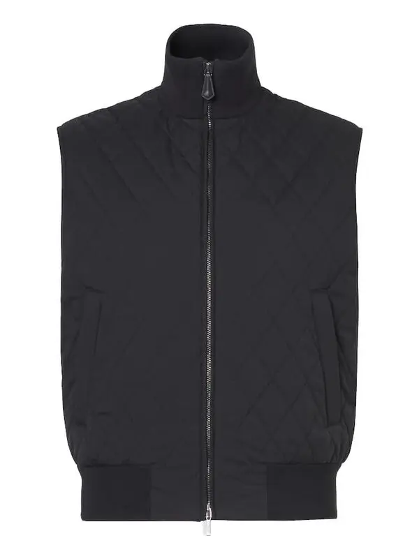 Loro Piana Hopton Quilted Vest - Blue