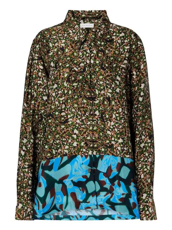 Dries Van Noten Printed Shirt - Multicoloured