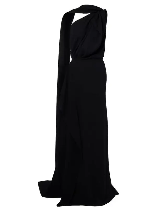 Maticevski Priority Draped Gown - Black