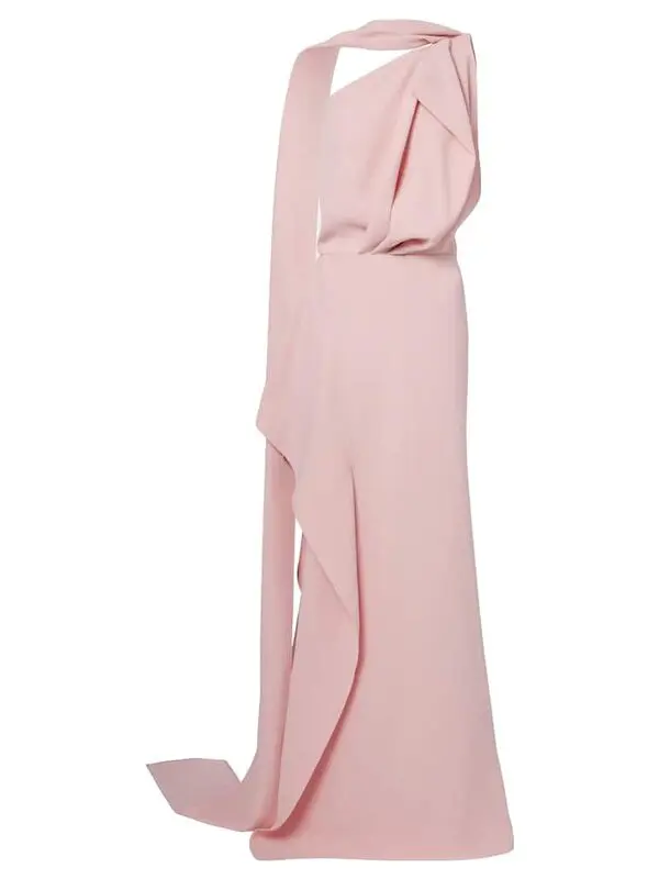 Maticevski Priority Draped Crêpe Gown - Pink