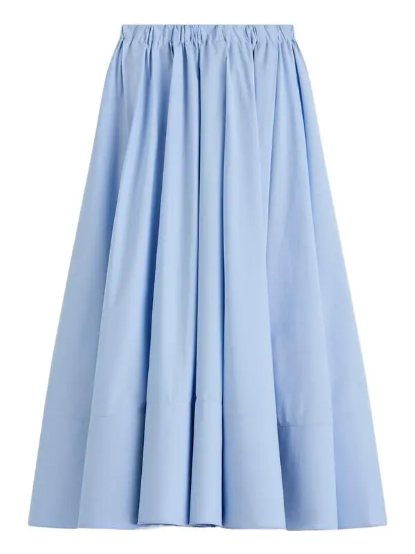 Scanlan Theodore Parachute Cotton Bonded Skirt - Cloud