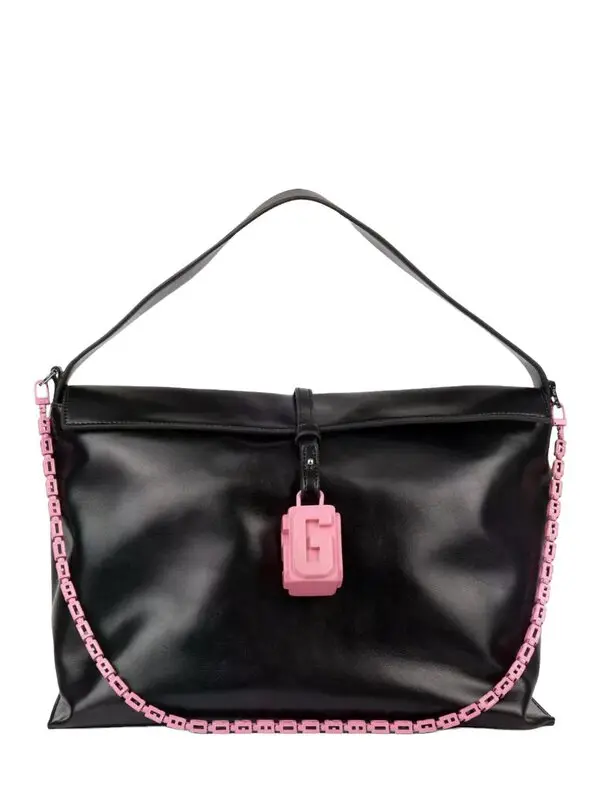 Gcds X Givenchy Mega Comma Shoulder Bag - Black