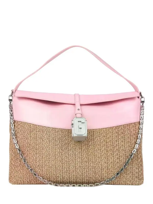 Gcds Mega Comma Shoulder Bag - Neutrals