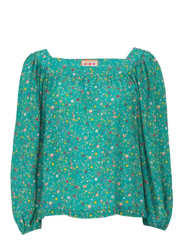 Lhd Bird Street Blouse - Green