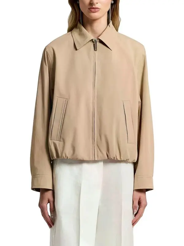 Peserico Zip Jacket - Neutrals